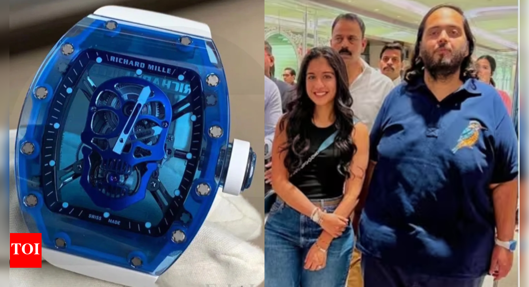 Anant Ambani just wore a rare watch which is only owned by 3 people in ...