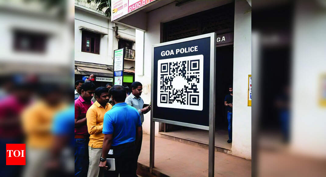 Goa police stations to sport QR code for public feedback | Goa News ...