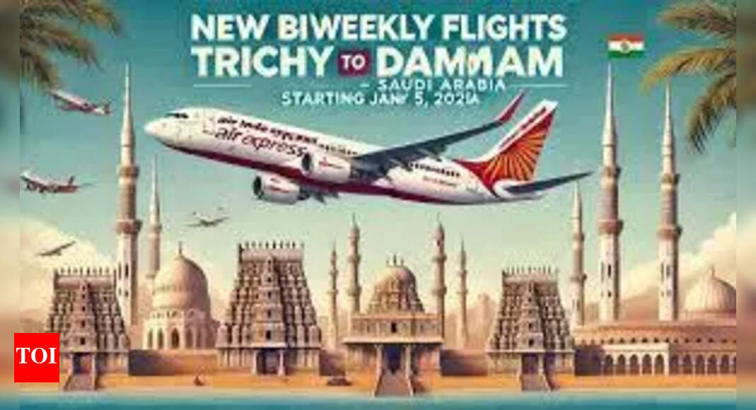 AIE launches Trichy – Dammam service | Trichy News - Times of India