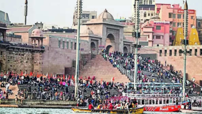 Record 7.43 lakh devotees visited Kashi Vishwanath Dham on New Year | Varanasi News - Times of India