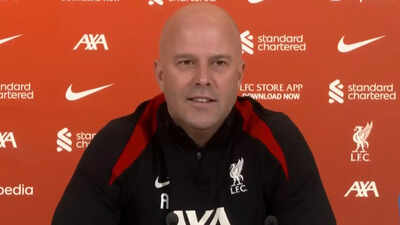 Liverpool's Slot says Manchester United 'much better' than league table ...