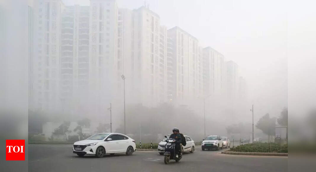 Visibility is down to zero as fog thickens, Gurgaon shivers at 6.5°C ...