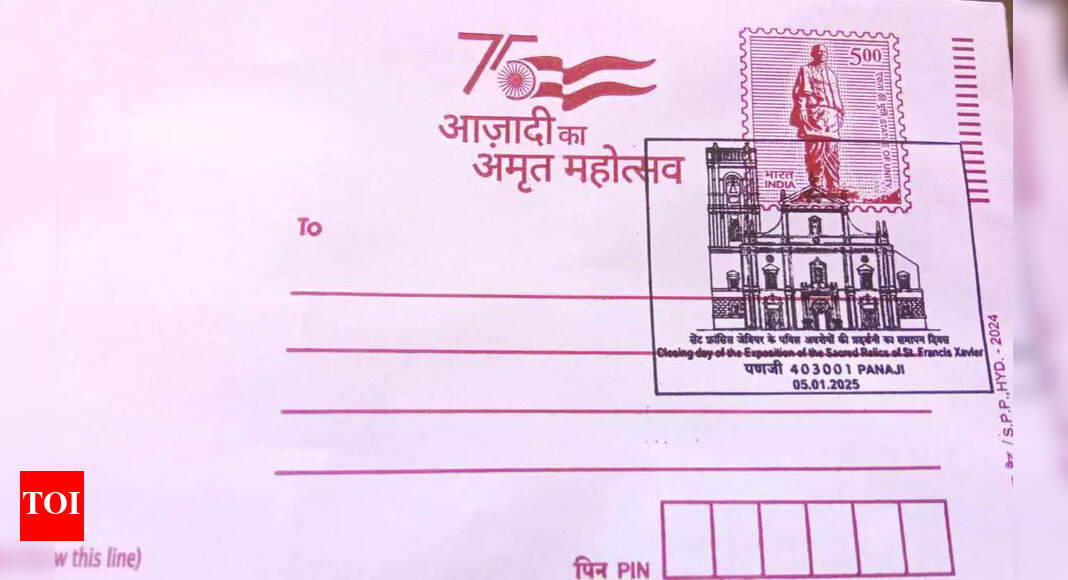 Special postal tribute for Exposition closing | Goa News - The Times of ...