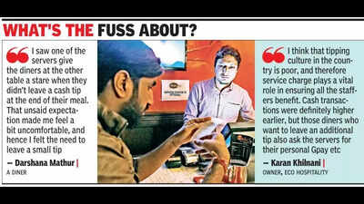 To tip or not to tip when restaurants collect service charge | Pune ...