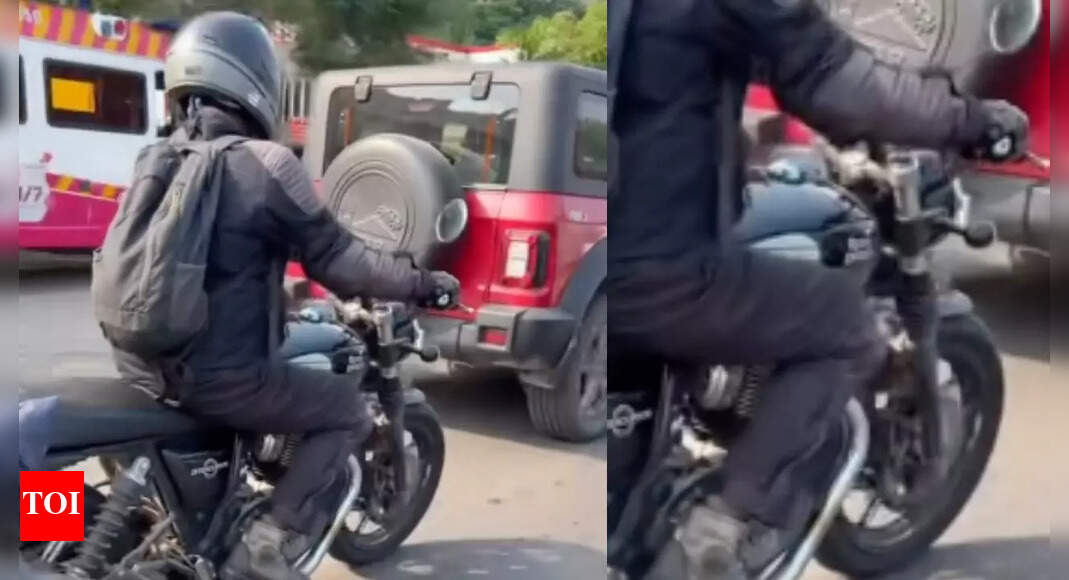 Royal Enfield Interceptor 750 spotted testing in India: All you need to ...