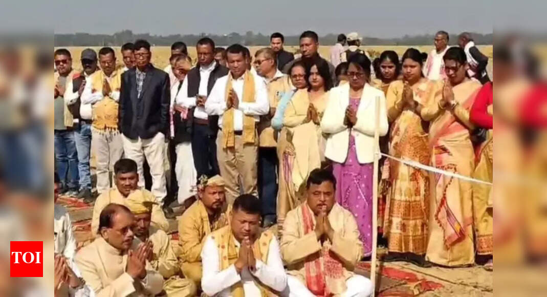 Foundation laid for memorial honoring Ahom princess Joymoti in Assam ...