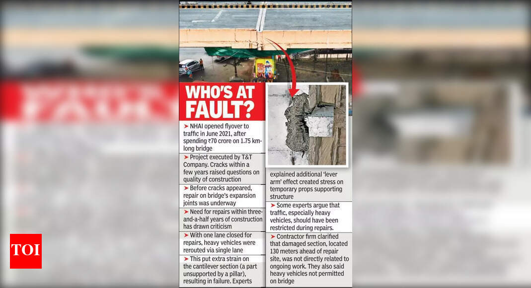 Butibori Flyover’s Damaged Span to Be Demolished | Nagpur News - The ...