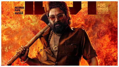 Pushpa 2 box office collection Day 33 Allu Arjun starrer enters sees 65 drop on 5th Monday film becomes biggest Hindi blockbuster as it enters Rs 800 crore club Hindi Movie News Times of India