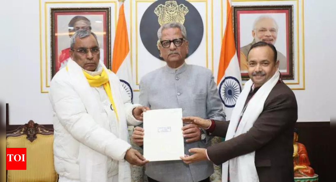 Om Prakash Rajbhar and JPS Rathore: UP ministers invite Sikkim governor ...
