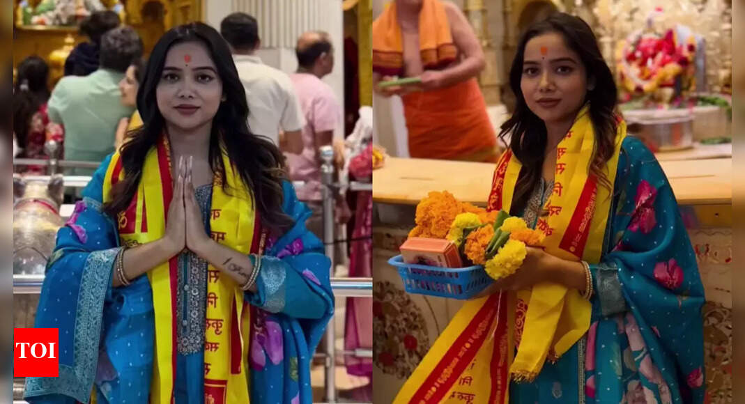 Manisha Rani Begins 2025 with devotion and acts of kindness; visits ...
