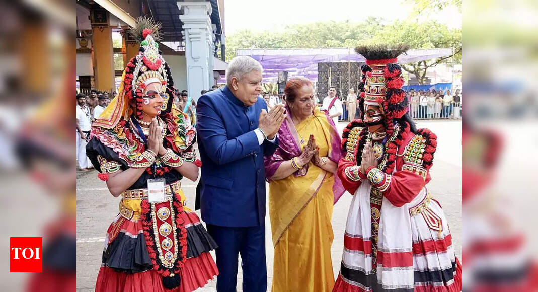 Dhankhar inaugurates Shri Sanidhya in Dharmasthala | Mangaluru News ...