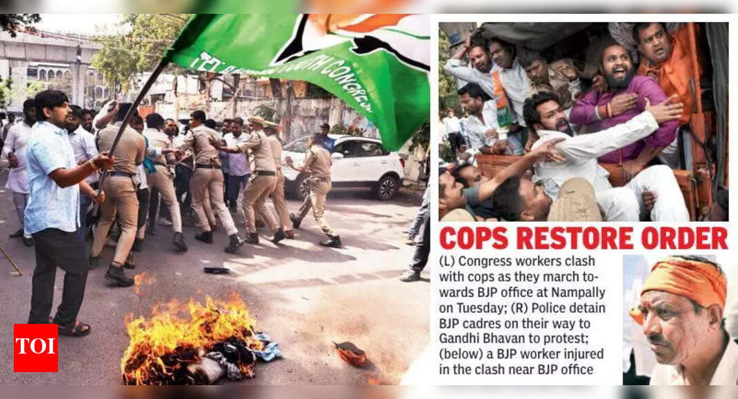 Cong-BJP clash: Many hurt, incident further polarises political ...
