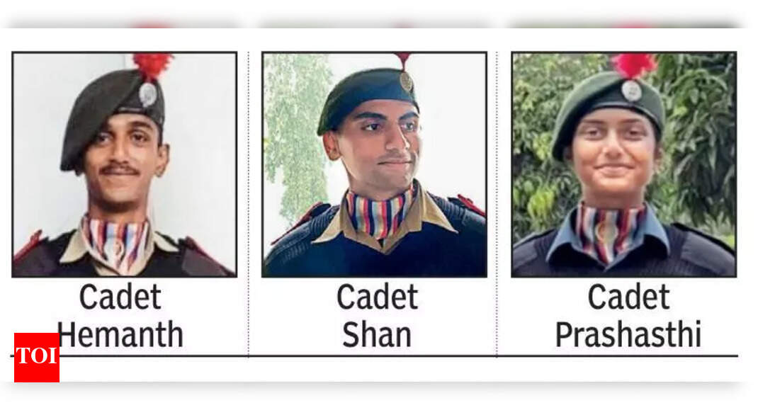 3 NCC cadets chosen for RD parade | Mysuru News - The Times of India
