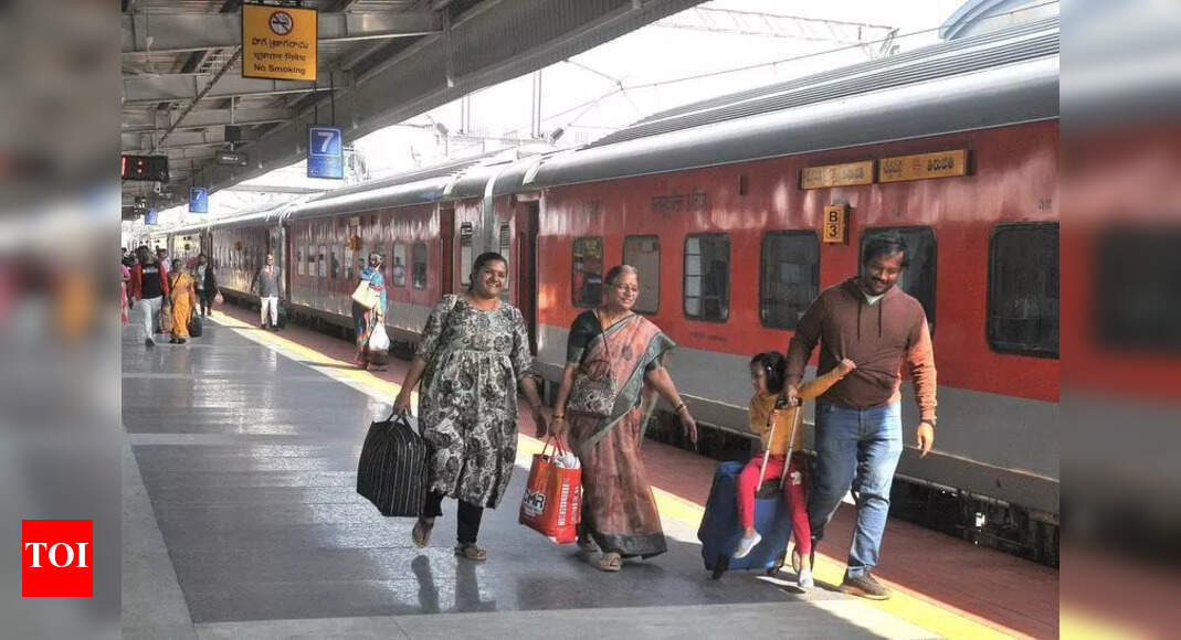 Training with festive rush: Cherlapally station turns Sankranti’s ...