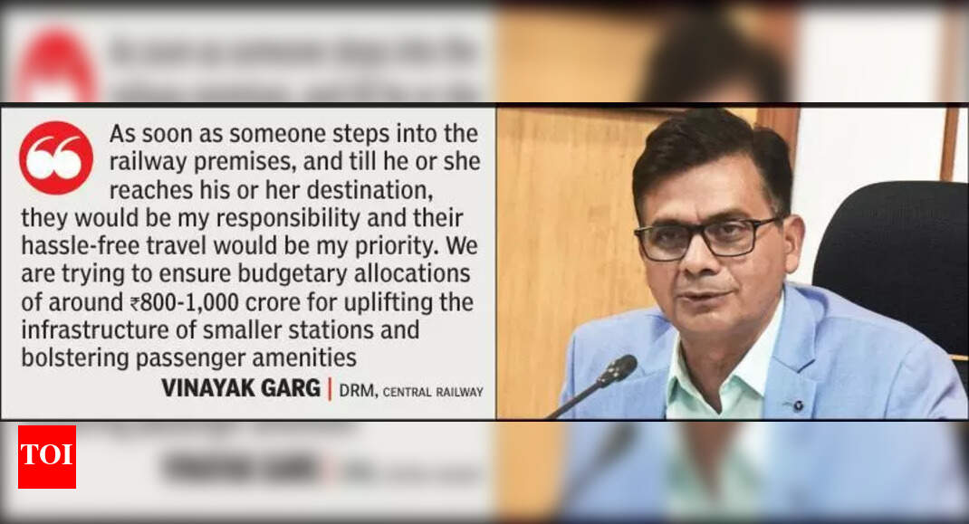 DRM Garg looking at Rs1,000cr infra boost for Nagpur division | Nagpur ...