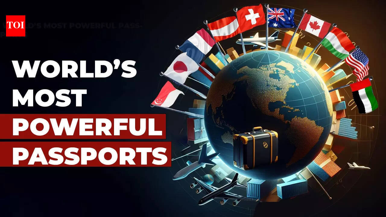 Top 10 Strongest Passports In The World 2025: US Does Not Top This ...