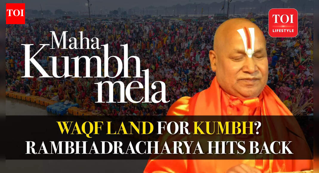 Religious Politics Over Maha Kumbh 2025? Jagadguru Rambhadracharya ...