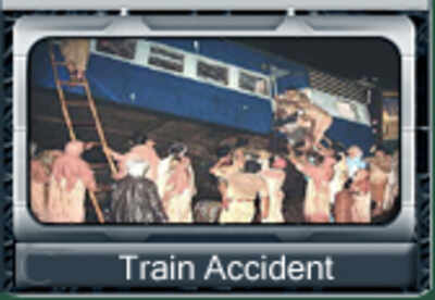 Train accident - Times of India