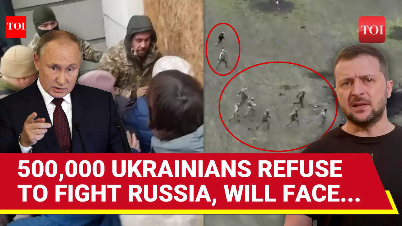 Russia Love Or Fear? Half A Million Ukrainians Refuse To Join War; Kyiv ...