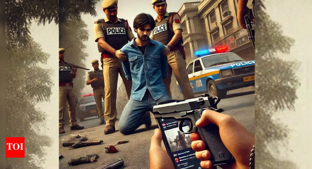 Delhi Gun Showing on Social Media: 23-year-old arrested in Delhi for ...