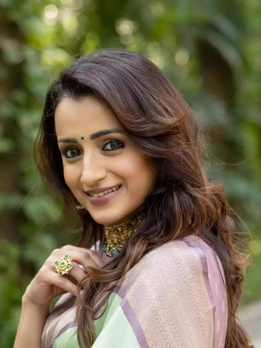 Trisha Krishnan’s Unmatched Elegance in Pastel-Hued Outfits | Times of ...