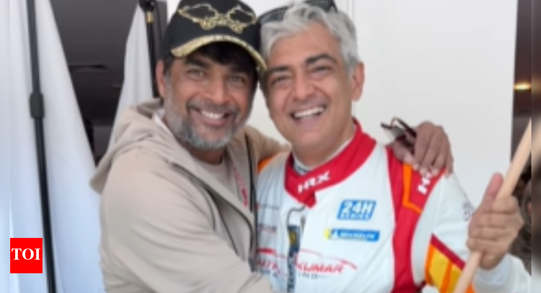 R Madhavan praises Ajith Kumar's spirit at Dubai 24H series: 'What a man, the one and only ...