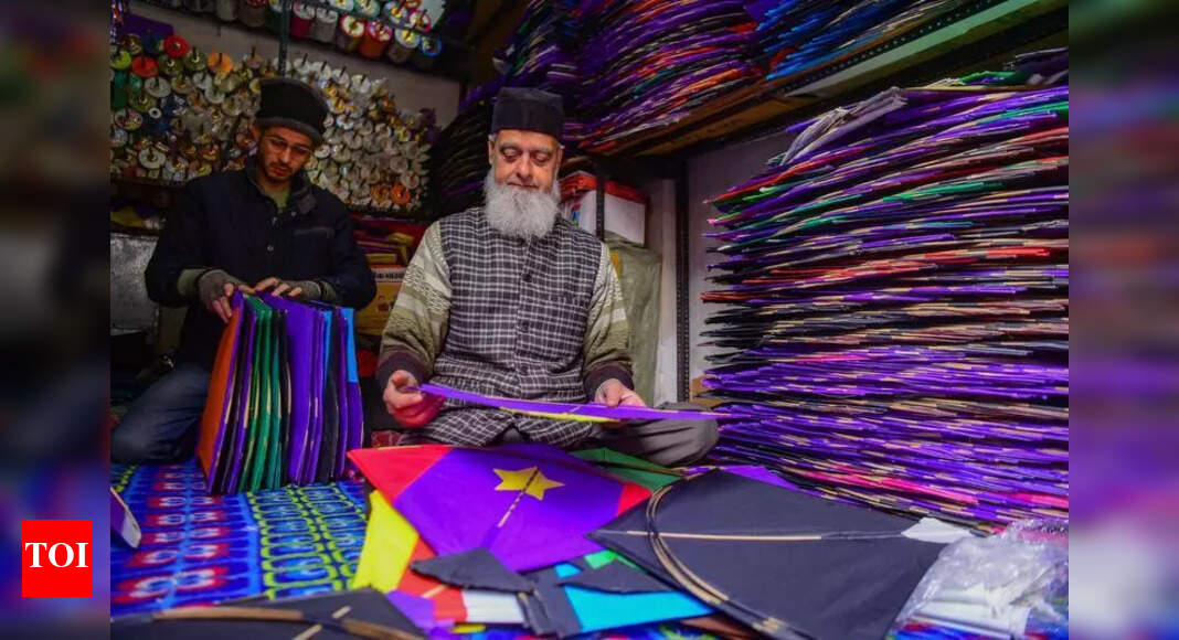 Kite makers from UP called in for Pink City enthusiasts | Jaipur News ...