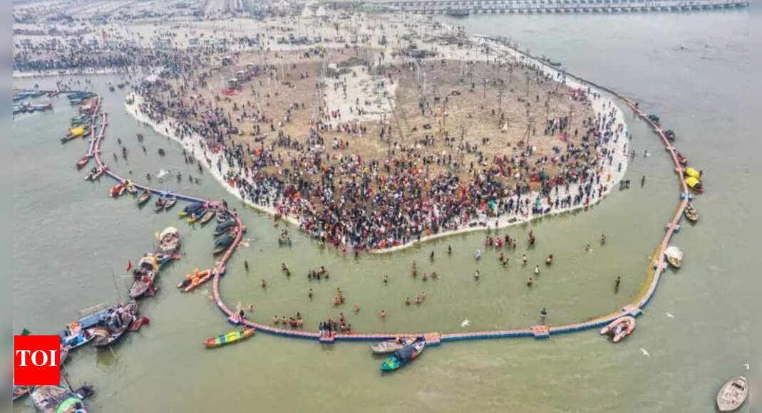 41 ghats, including eight permanent ones, to make snan easier for ...