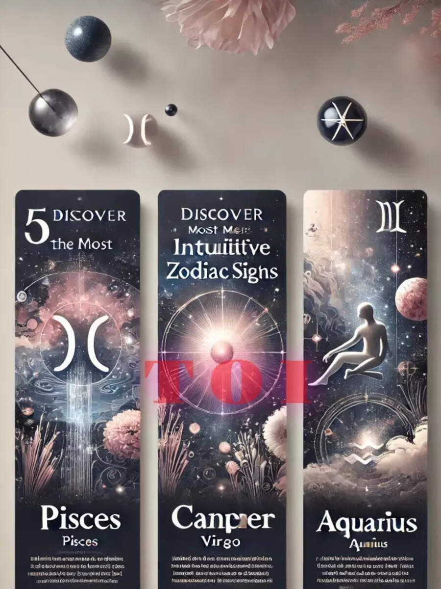 The 5 most intuitive zodiac signs | Times of India