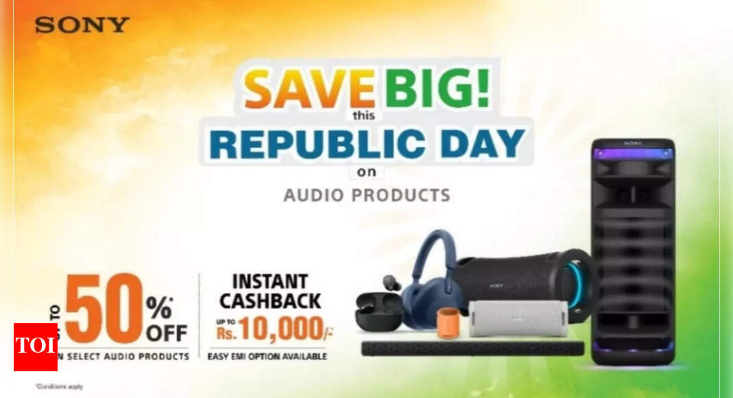 Sony announces Republic Day offers; buyers to get instant cashback of ...