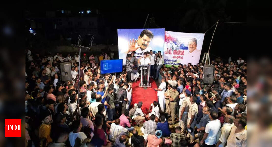 Anvar backs VS Joy in Nilambur, Cong in a jam | Kozhikode News - Times ...