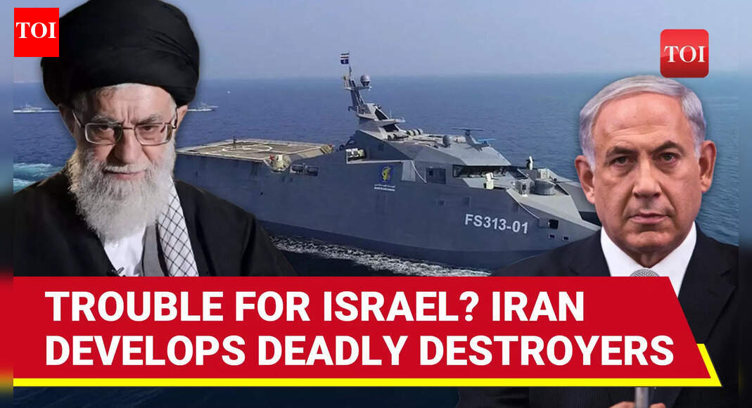 Iran Unveils 'Advanced Zagros' Destroyers; Naval Might Enhanced Amid ...