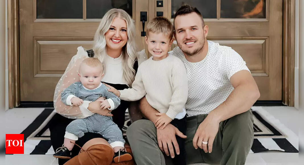 Mike Trout's wife Jessica opens up about 'sad' side of parenting | MLB ...