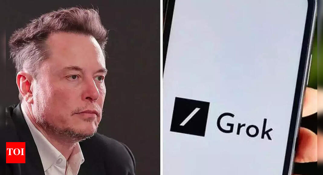 Elon Musk’s xAI launches web version of Grok chatbot and its Free - The Times of India