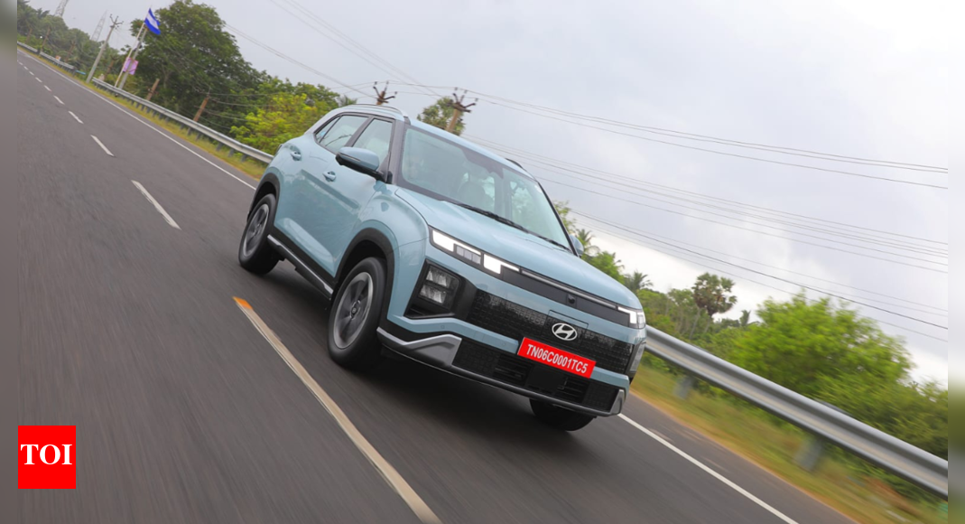 Hyundai Creta Electric SUV launched in India at 17.99 lakh with 473 km range: Variants ...