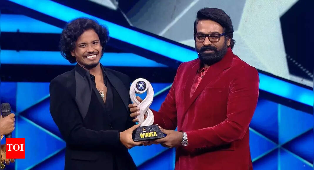 Bigg Boss Tamil 8 Winner: Social media influencer and TV anchor ...