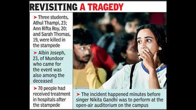 Stampede at Cusat: Former principal, 2 faculty arraigned | Kochi News ...