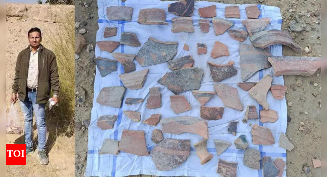 Ancient relics from 2,200-year-old civilisation discovered in Rajasthan ...