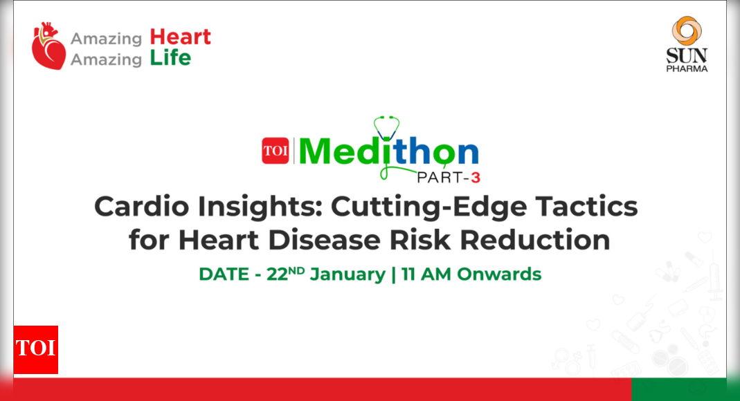 Unlock the secrets to a healthier heart at TOI Medithon Part-3! - Times ...