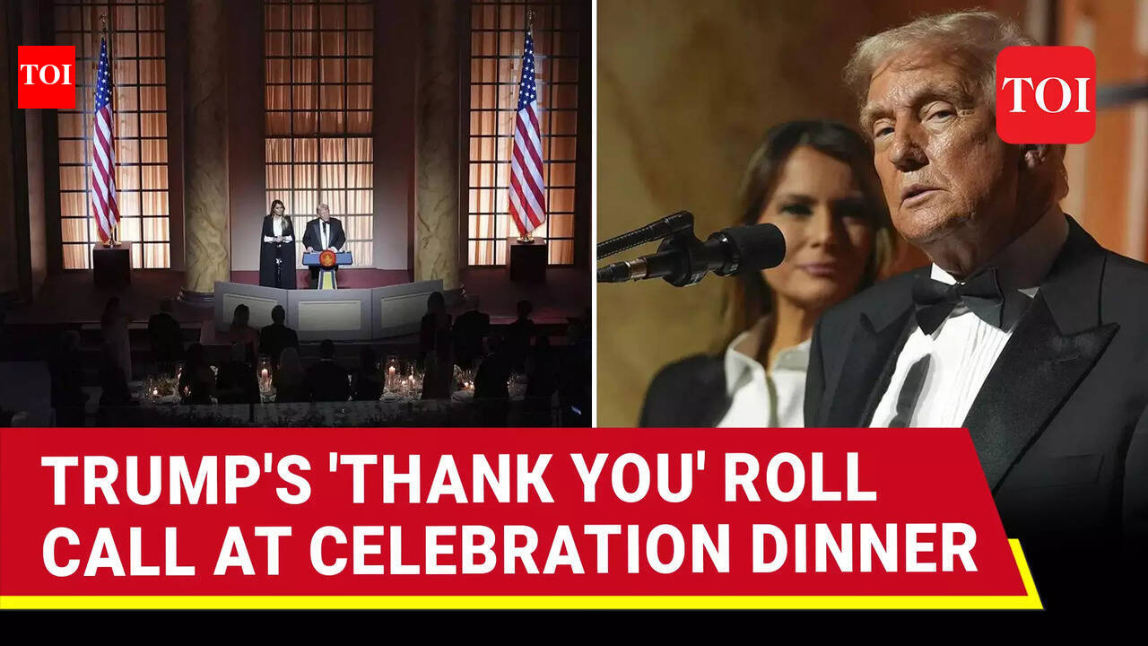Trump's Full Speech From Candlelight VIP Dinner On Inauguration Eve ...
