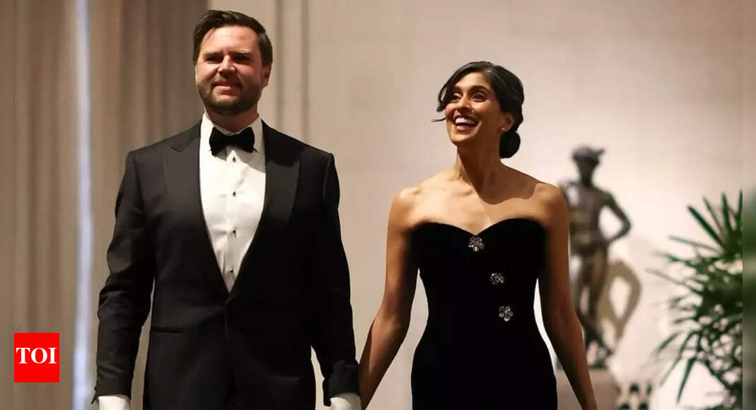 Usha Vance redefines elegance in black! The upcoming Second Lady of the ...