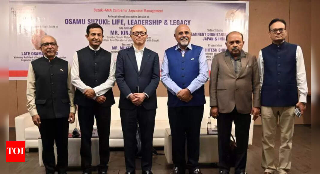 ‘Suzuki to establish Gujarat as its global export hub’ | Ahmedabad News - The Times of India