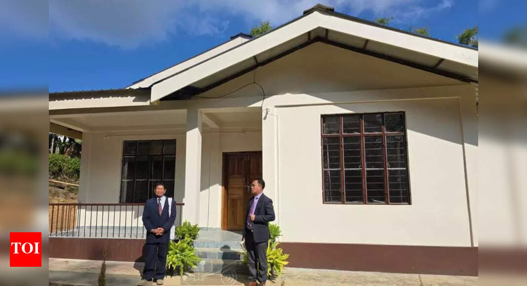 Staff quarter gift to Phiro church | Guwahati News - The Times of India