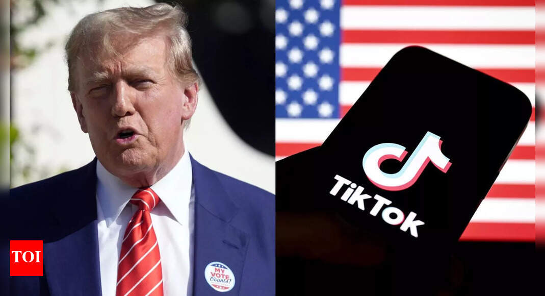 Donald Trump orders 75-day delay on TikTok ban in the US - The Times of ...