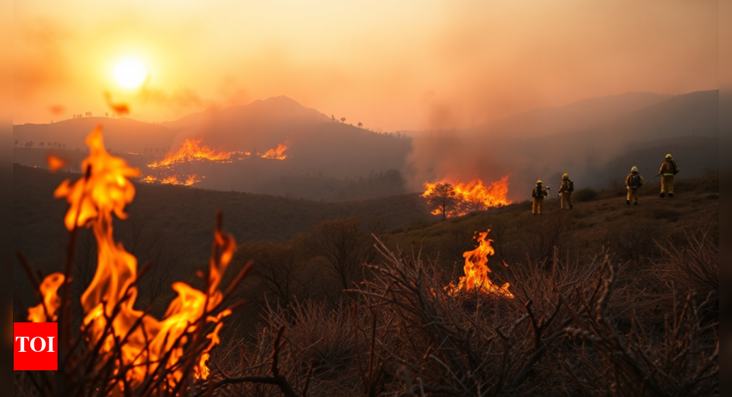 Hemet Fire: Firefighters contain fast-moving Chambers fire in Riverside ...