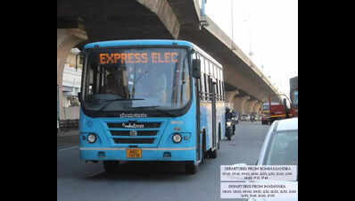Commuters cheer express buses on NICE Rd | Bengaluru News - The Times ...