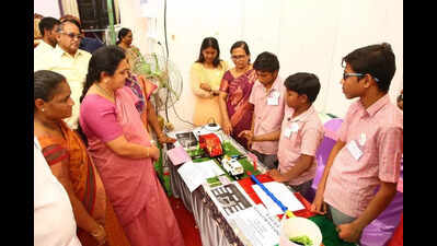 Exhibition showcases innovation by corpn school students | Madurai News ...