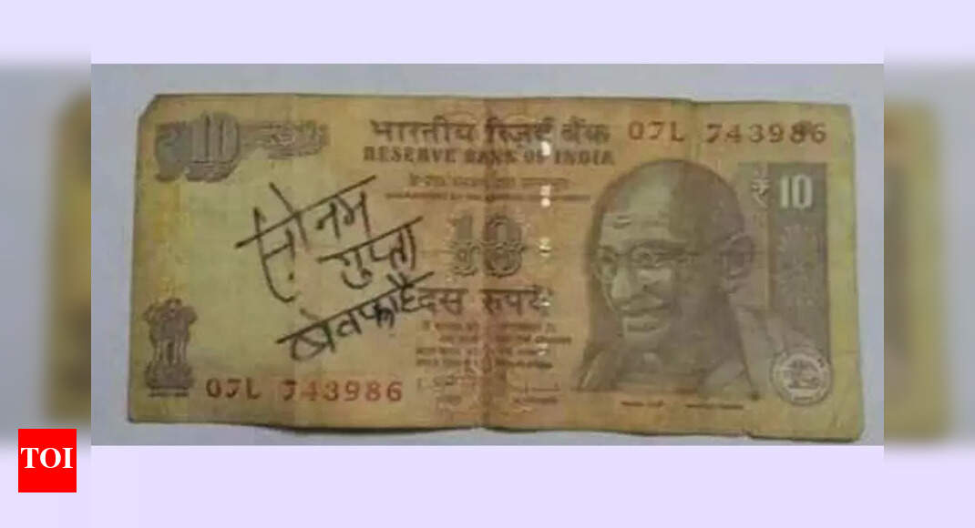 'Sonam Gupta bewafa hai': The interesting tale behind the bizarre Rs 10 ...