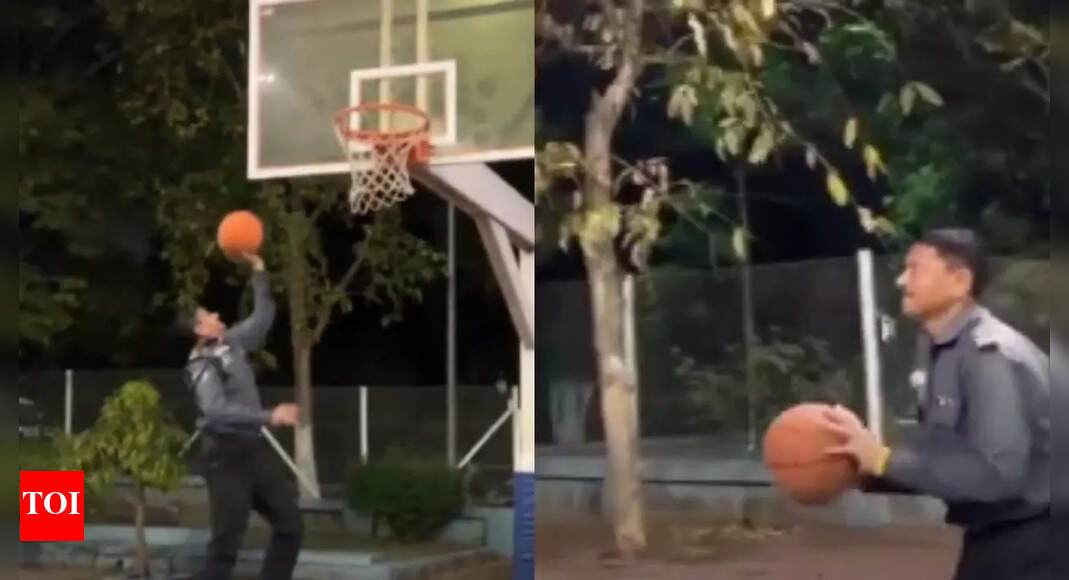 Watch | A retired army man’s perfect basketball shots go viral, users ...