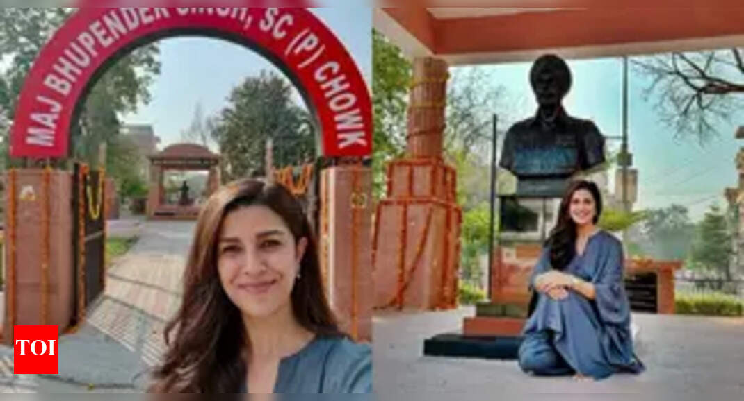 Nimrat Kaur pays tribute to father Major Bhupender Singh on his 31st death anniversary | - The ...